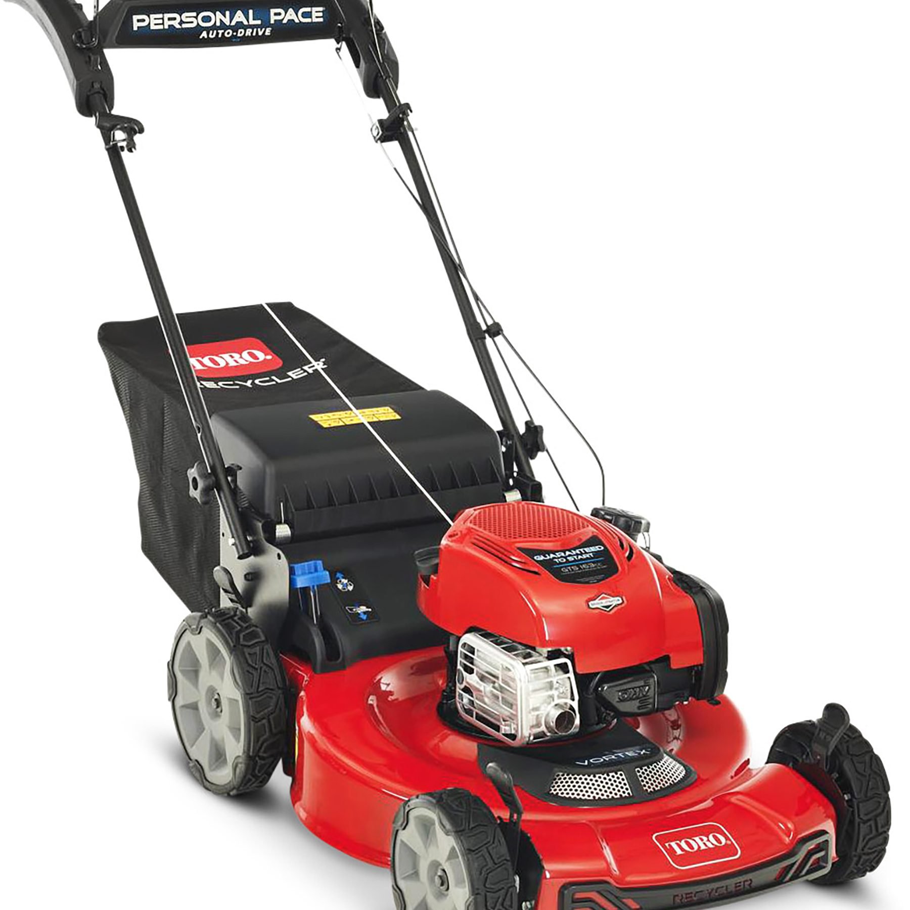 Key start mowers store